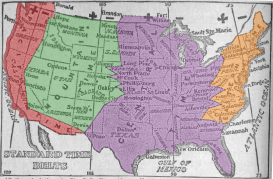Railroad Time Zones: A Case Study in the Greater Good? | davidhardiman.com